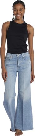 Mother Femme, Jeans, Bleu, Taille: W28 Tomcat Roller Skimp