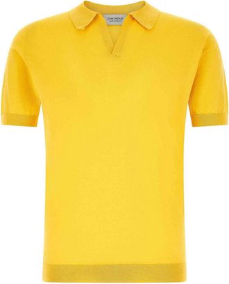 John Smedley Polo - Jaune