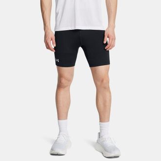 Under Armour Launch Tights in.5-L&auml;nge f&uuml;r Herren Schwarz / Wei&szlig; XXL