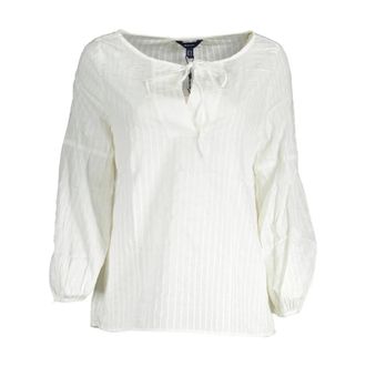 GANT Elegante Schluppen Top f&uuml;r Frauen - - Blouses & Shirts - Damen - Wei&szlig; - 3XS