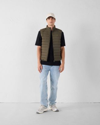 Jott Doudoune sans manches stretch Army Arafo - Taille XXL