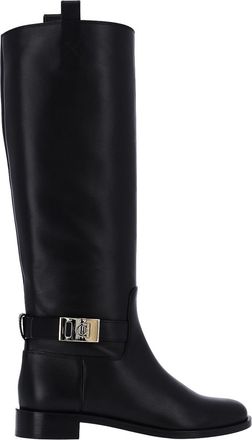 Ferragamo Bottes - Noir