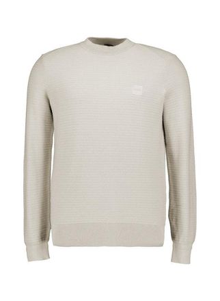 Boss Orange by Hugo Boss BOSS Orange Herren Pullover beige unifarben