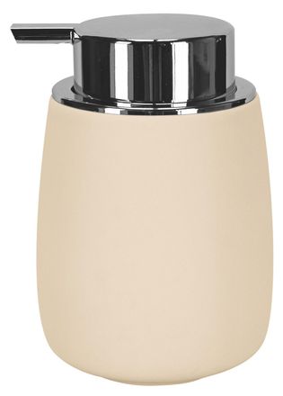 Kleine Wolke Seifenspender Eclipse, Accessoires, Farbe Sandbeige Material: Steinzeug gummiert