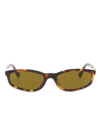 Miu Miu Eyewear Sonnenbrille mit Cat-Eye-Gestell - Braun