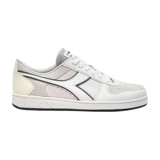 Diadora White Suede Low Tech Basketball Schuhe - - Shoes - Herren - Wei&szlig; - 42 EU