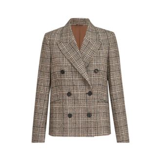 Brunello Cucinelli Tailored Jacket - - Jackets - Damen - Braun - XS
