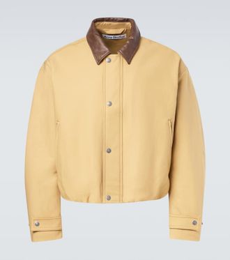 Acne Studios Veste blouson en coton
