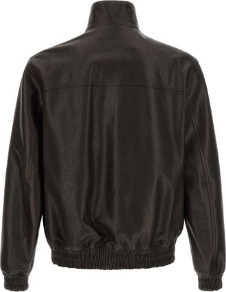 Valentino Garavani Calf Leather Jacket - Black