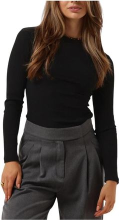 Notre-V Long Sleeve Tops - - Tops - Damen - Schwarzk - 2XL