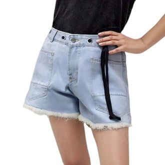 Generic Short Long Cargo Femme Cargo Randonn&eacute;e Marine Musculation Anti Entrainement Dormir Marche M&eacute;tallis&eacute; Extensible Nylon Pantacourt Destroy Ajust&eacute; Marque 