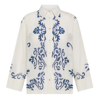 Seventy Femme, Blouses et Chemises, Multicolore, Taille: 38 FR Camicia