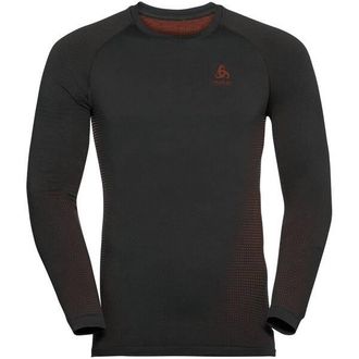 Odlo Herren Unterhemd BL TOP Crew neck l/s PERFORMAN