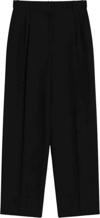 The Row Femme, Pantalons, Noir, Taille: 38 FR Wide Pantalons