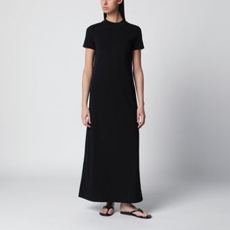 Frankie Shop T-Shirt-Kleid Malo aus Baumwolle in Schwarz