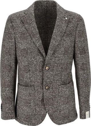 L.B.M. 1911 L.b.m. 1911, Homme, Vestes, Gris, Taille: M Veste Color&eacute;e Style 3