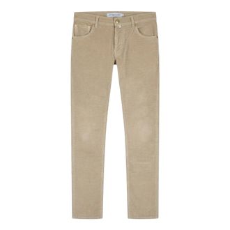 Jacob Cohen Homme, Pantalons, Beige, Taille: W33 Nick Slim-fit Pantalons