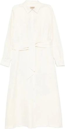 Woolrich Femme, Robes, Beige, Taille: 38 FR Shirt Robes