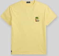 Polo Ralph Lauren Regular Fit T-Shirt aus reiner Baumwolle mit R&uuml;ckenprint