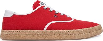 Tommy Hilfiger Espadrilles Tommy Hilfiger Th Hi Vulc Core Jutte Canvas FM0FM05872 Rot