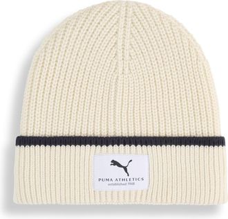 Puma Erwachsene Class Beanie OneSize, Alpine Snow White
