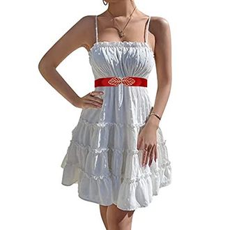 Generic Ceinture &eacute;Lastique Femme - Ceinture Large &Eacute;lastique pour Femmes Boucle Feuilles D&eacute;corative Tunique Robe Pull Manteau Taille Confortable