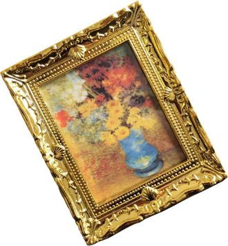 OSALADI 2St Mini- Miniaturartikel aturspielzeug atur-Zubehör -Zubehör Wanddekorationen living room decoration wohnzimmerdeko -Wandbild bild Hölzern