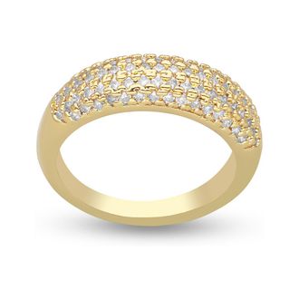 OrusBijoux Anneau Dor&eacute; Serti