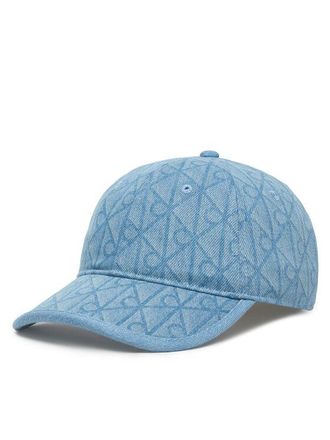 Calvin Klein Cap Denim Emblem Burnout LV04F5042G Blau