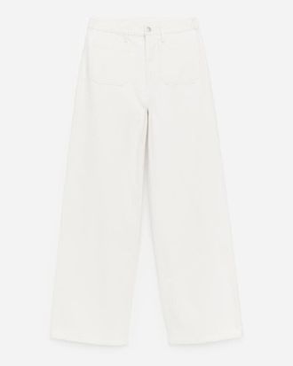 Arket LUPINE Flared Jeans -Wei&szlig;
