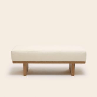 Madura Banc Anca Velours ivoire - ECRU