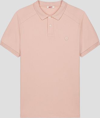 Jott Polo en coton P&ecirc;che clair Alvaro - Taille 3XL
