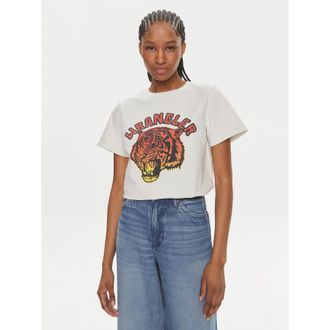 Wrangler T-Shirt 112350282 Wei&szlig; Regular Fit