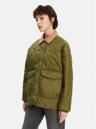 Napapijri Hemdjacke Secret NP0A4IFA Gr&uuml;n Regular Fit