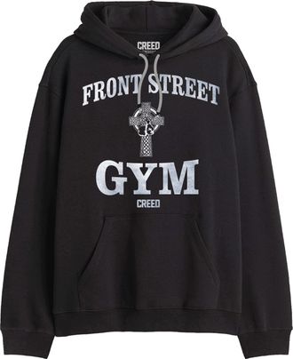 Cotton Division Herren Mecreedsw005 Kapuzenpullover, Schwarz, XXL