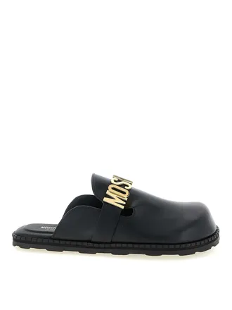 Moschino Mules - Noir