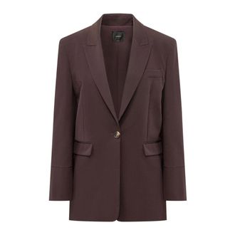 Pinko Pinko, Femme, Vestes, Brun, Taille: 36 FR Kamut Giacca Fluido