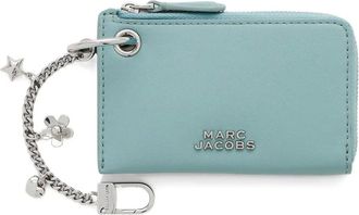 Marc Jacobs portefeuille The Coin Purse à fermeture zippée - Bleu