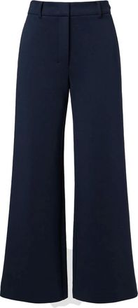 Max Mara Femme, Pantalons, Bleu, Taille: 44 FR Aerovia Wide Pantalons