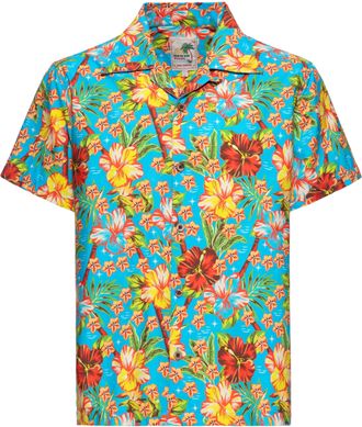 King Kerosin Herren Hawaii Hemd Hula Girl