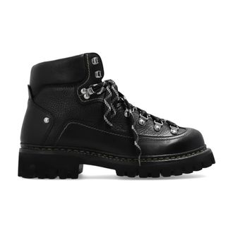 Dsquared2 Homme, Chaussures, Noir, Taille: 41 1/2 EU Bottines en cuir