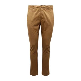 Dondup Italienische- stilvolle Hose - - Trousers - Herren - Braun - W38