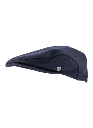 Bugatti Herren M&uuml;tzen/Caps/H&uuml;te blau Woll-Stoff