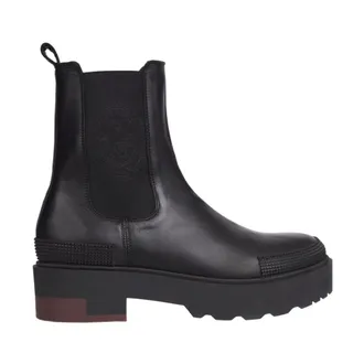 Tommy Hilfiger Homme, Chaussures, Noir, Taille: 45 EU Bottines Chelsea