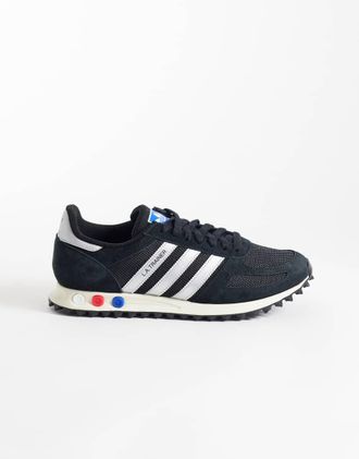 adidas Originals LA - Baskets - Noir et argent&eacute;