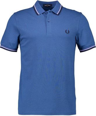 Fred Perry Herren Polo-Shirt blau