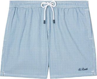 MC2 Saint Barth Homme, Maillots de bain, Bleu, Taille: L Patmos Swim Shorts
