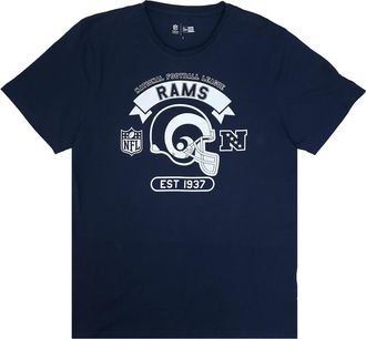 New Era Shirt Los Angeles Rams Graphic Helmet