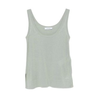Max Mara Femme, Tops, Vert, Taille: 38 FR Broncio Top