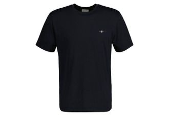 GANT T-Shirt Herren T-Shirt 1er Pack Baumwolle Reg Shield (Packung, 1er Pack)